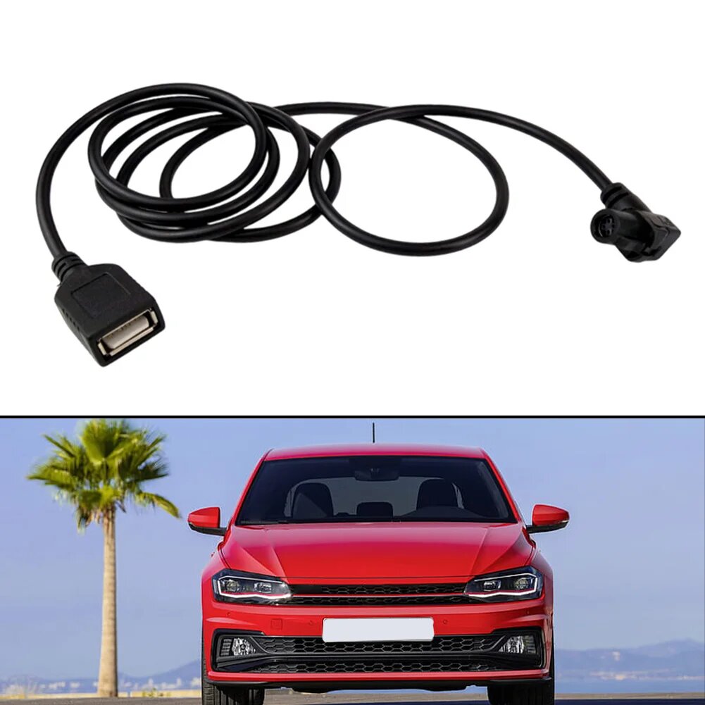 Новый USB-кабель для передачи данных для автомобильных CD-плееров RCD300 RCD510 (улучшенная версия), запасные части и аксессуары для автомобилей