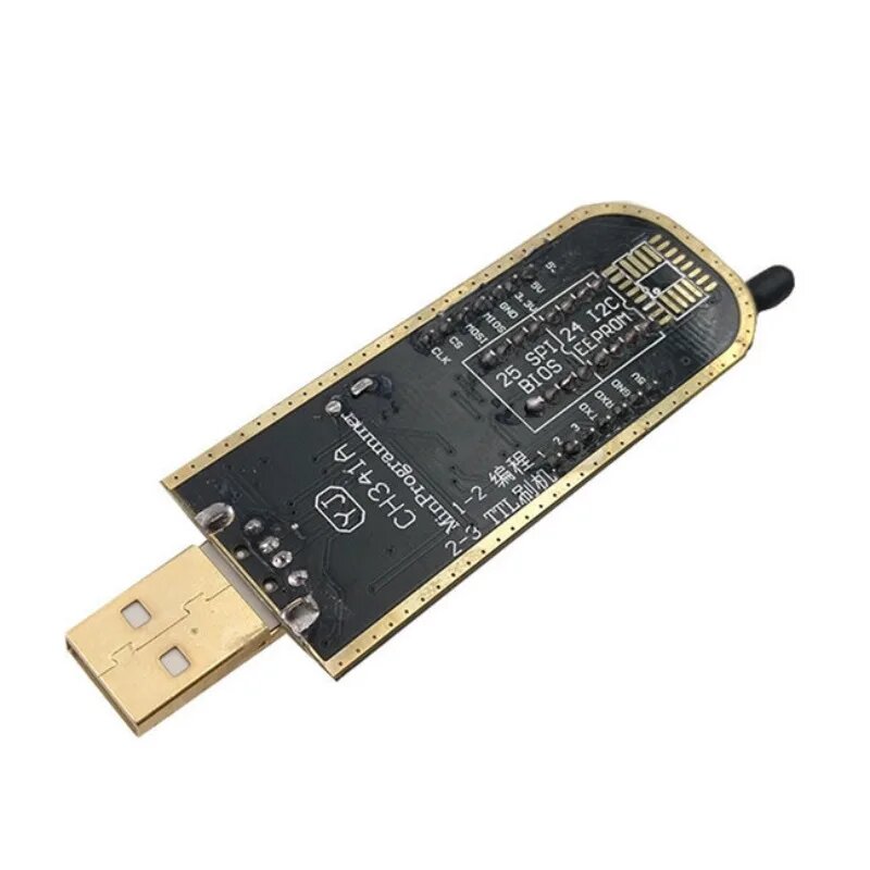 USB программатор CH341A для EEPROM 24C 25C и BIOS — фото 1