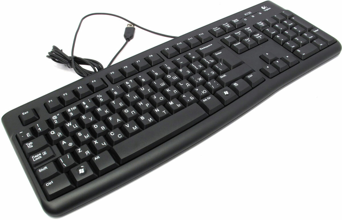 Клавиатура Logitech K120 Keyboard, Black (920-002522/920-002583)