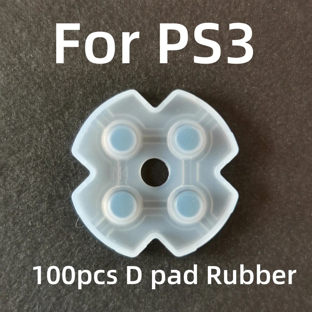 Токопроводящие резиновые детали для контроллера Sony PlayStation DualShock 3 100pcs D-pad