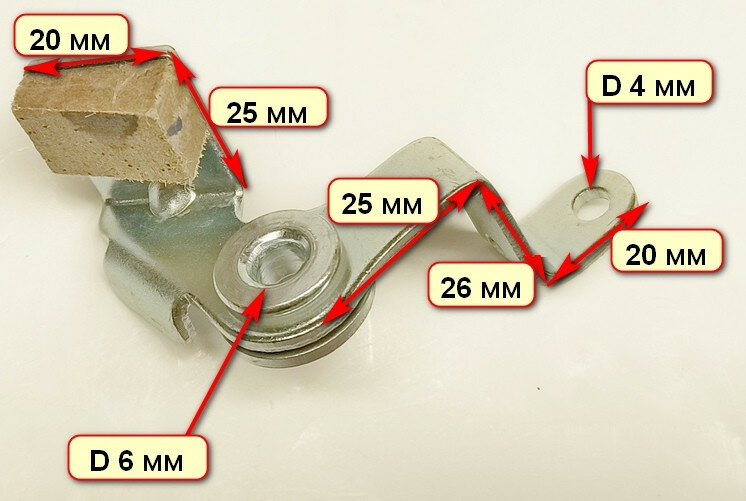 Тормоз для GLM-5.0SP/ST, 460ST, 6.0SP/ST, 530SX, КР-6.0БТ(53) c DJP012 61/61/829 61/61/829