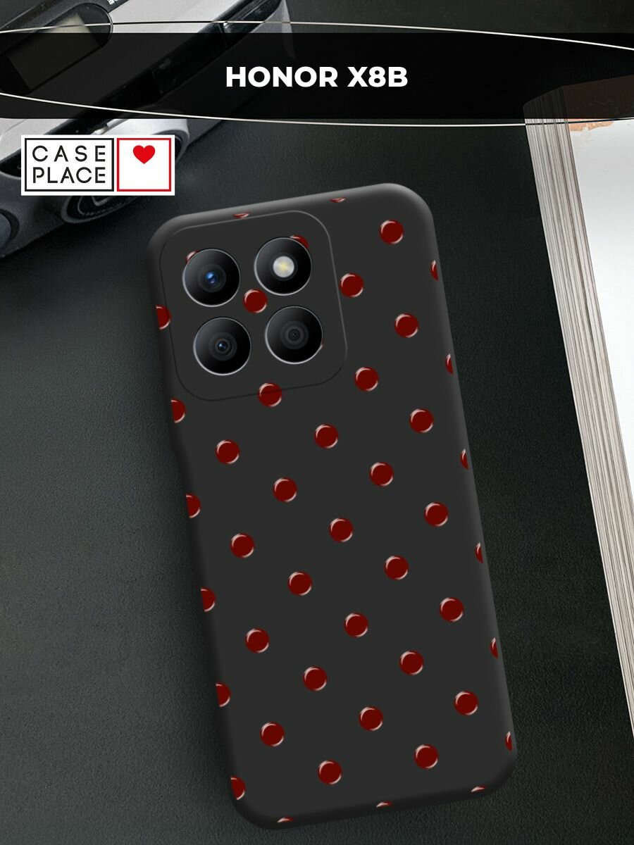 Чехол на Honor X8B / Хонор Х8B с принтом Узор из точек