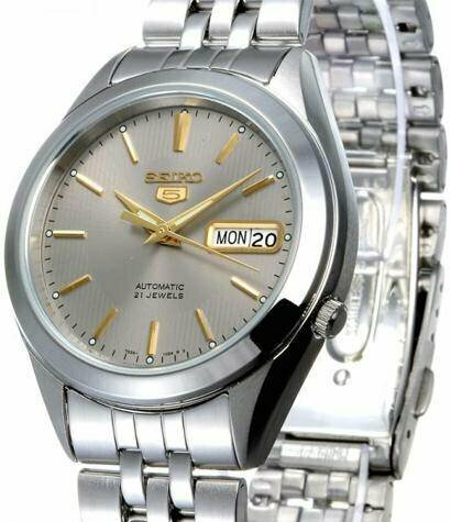 Наручные часы SEIKO SEIKO 5, серебристый/серый — фото 1