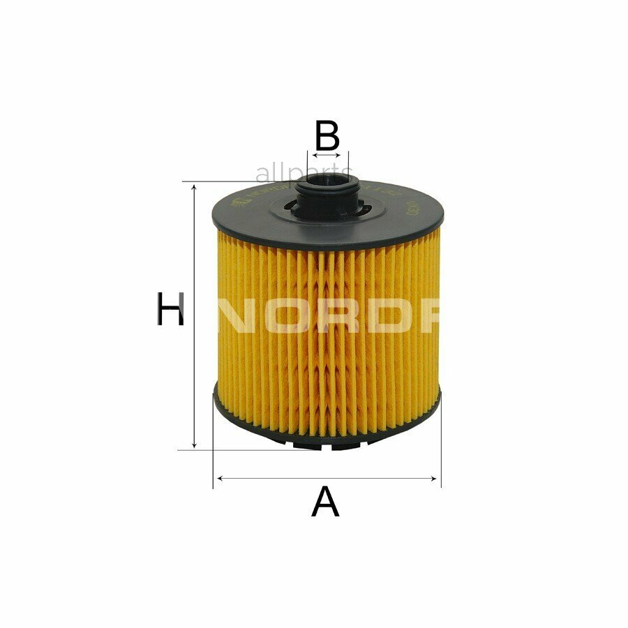 NORDFIL ON1132 Фильтр масляный BELGEE X50 X70 GEELY Atlas Pro Coolray Monjaro (KX11) LYNK & CO LYNK & CO 01 0