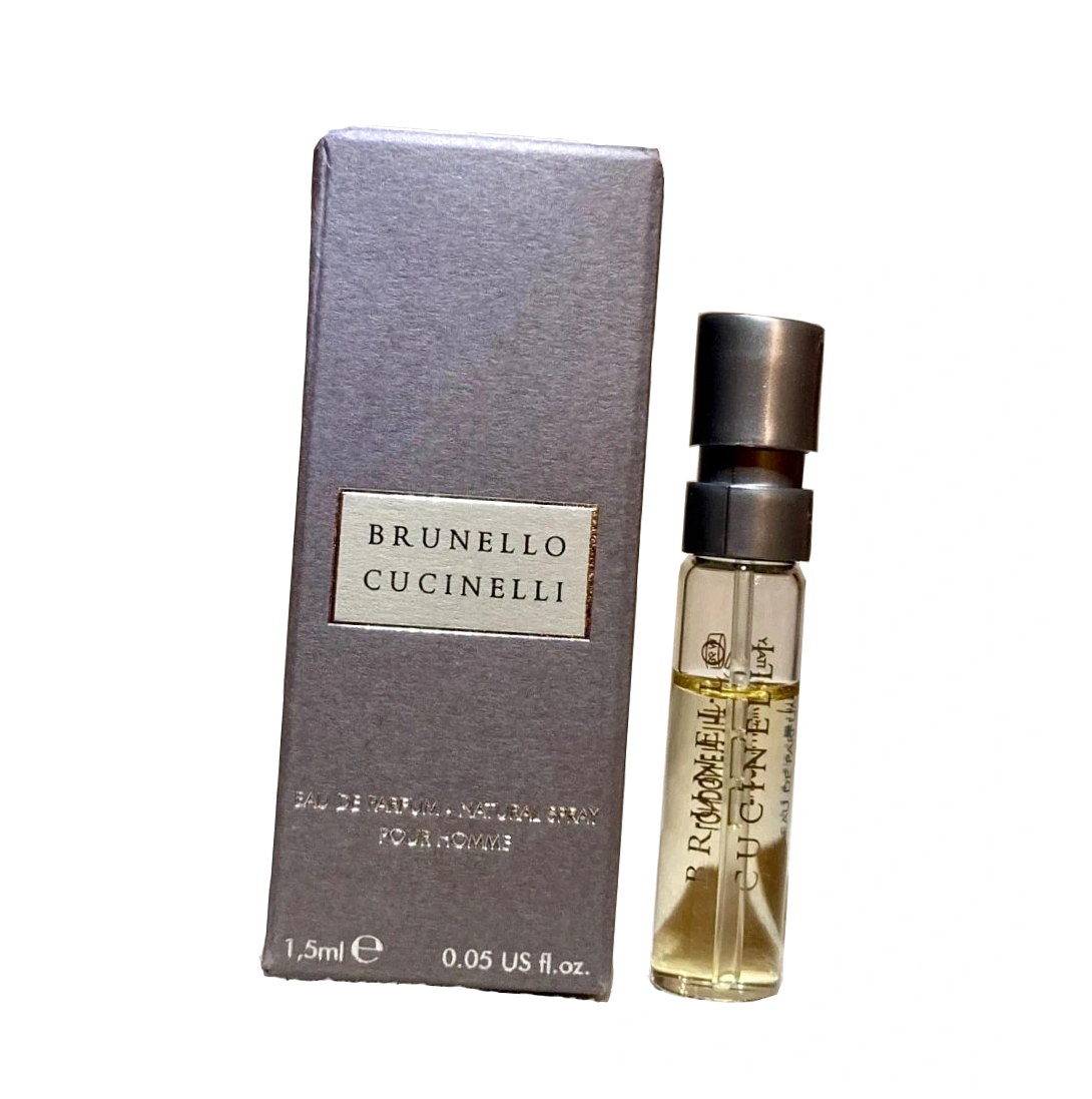 Мужской парфюм Brunello Cucinelli Pour Homme сэмпл 1.5 мл / Брунелло Кучинелли Пур Хомме парфюмерная вода