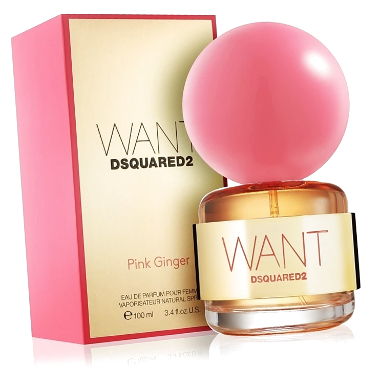 Want Pink Ginger парфюмерная вода для женщин 100 мл / Дискваред 2 Вонт Пинк Гингер