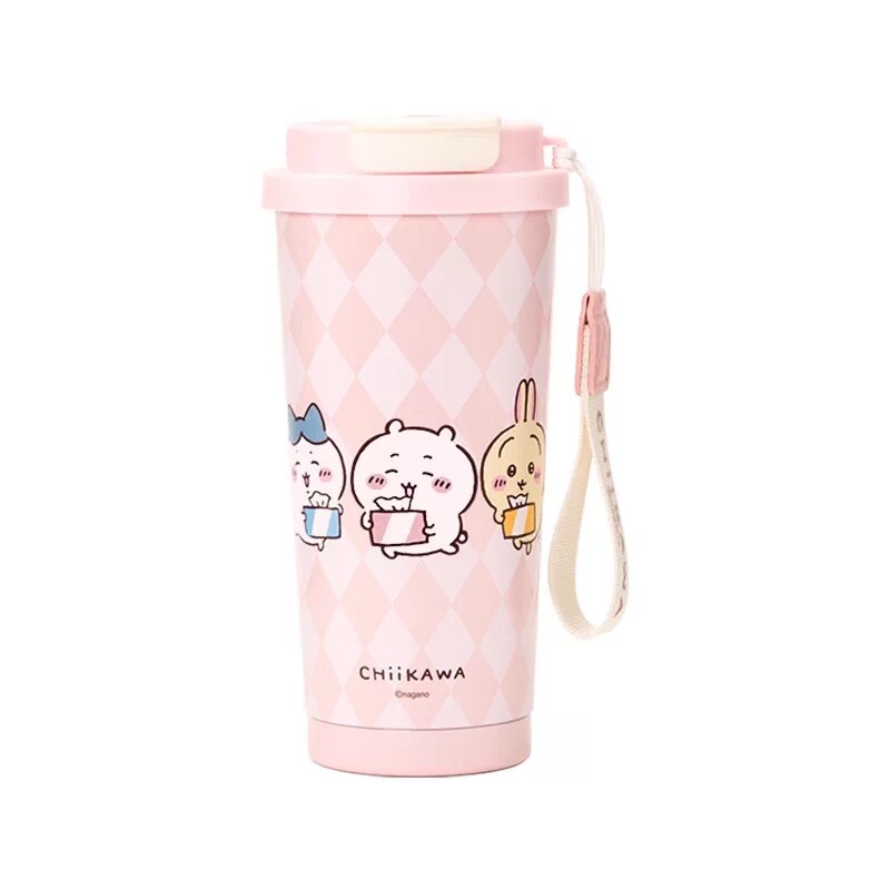 Термокружка MINISO Chiikawa, кофейная кружка, маленькая кружка для воды Usagi Chiikawa для женщин Jiikawa [Керамическая
