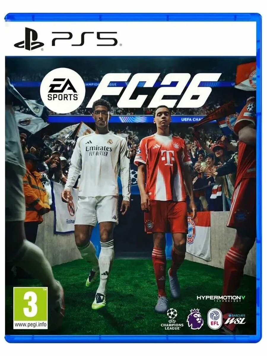 Игра EA Sports FC 26 для PlayStation 5 на диске, русские субтитры