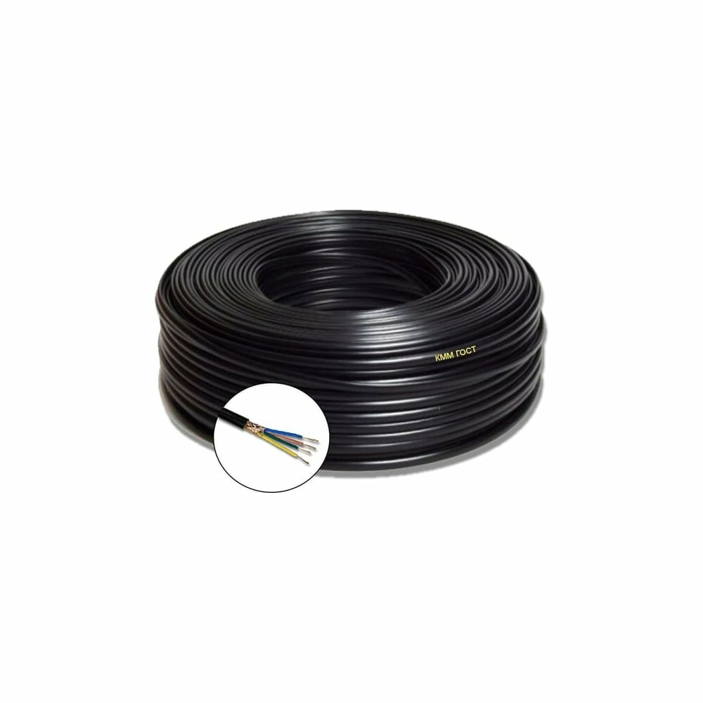 Кабель микрофонный буревестник кмм 4x0.35 мм2, 10м BOZ65710L10