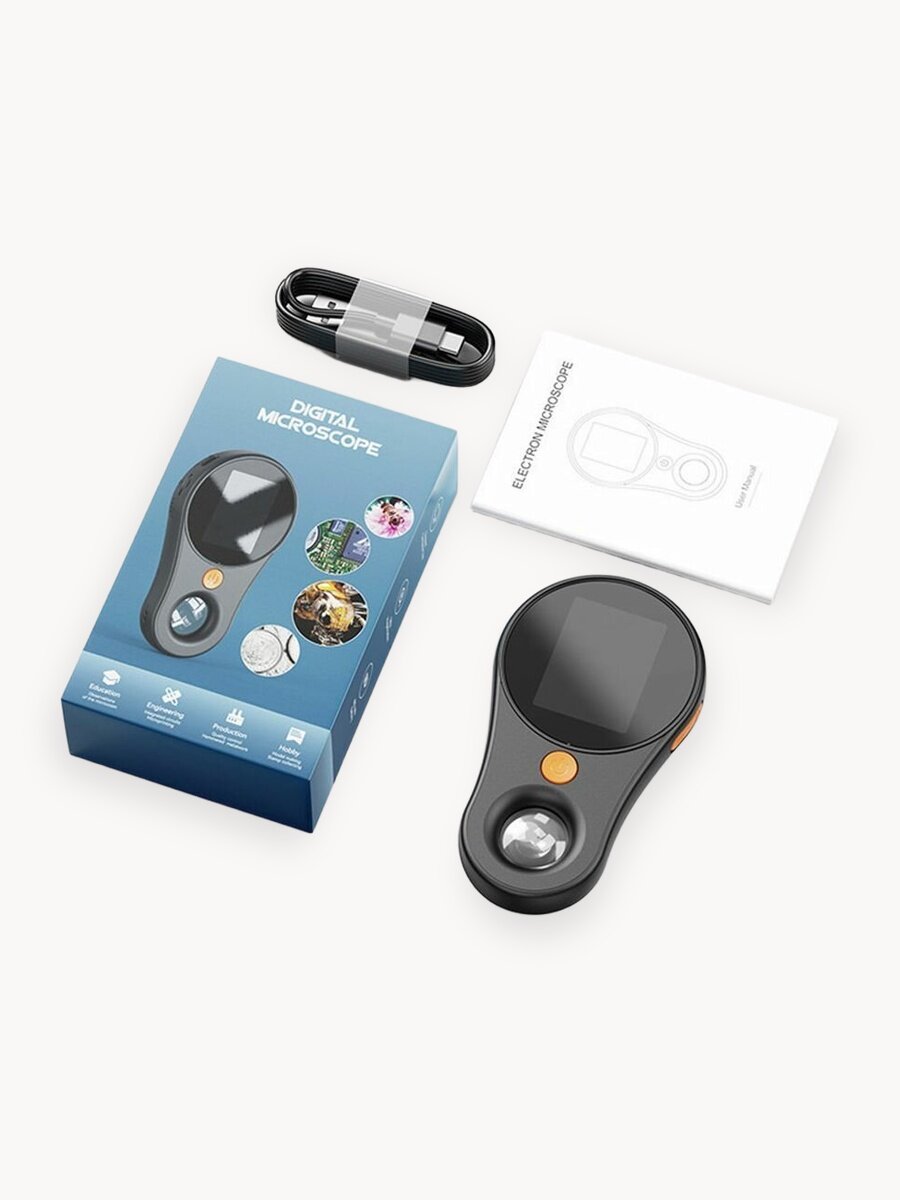 Карманный цифровой микроскоп лупа с камерой