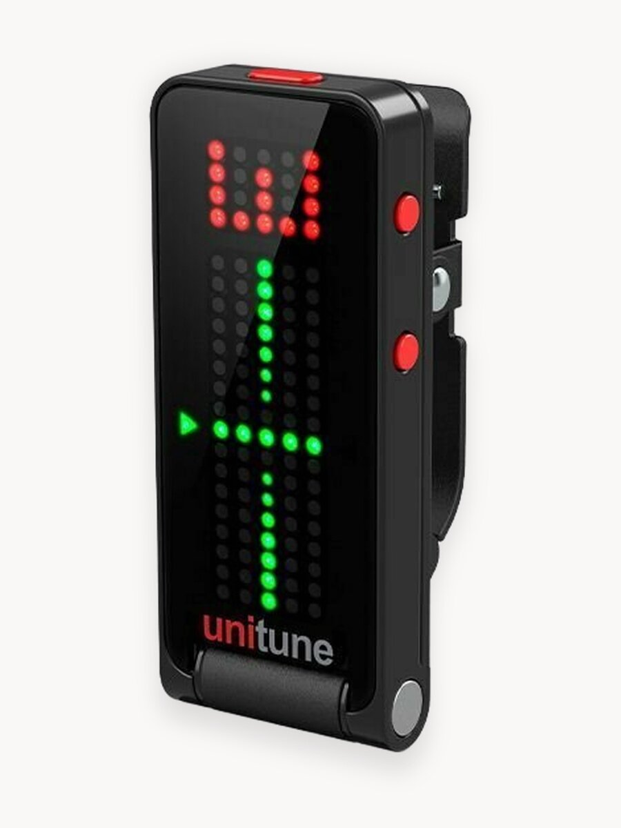 Тюнер гитарный TC Electronic UNITUNE CLIP NOIR, прищепка