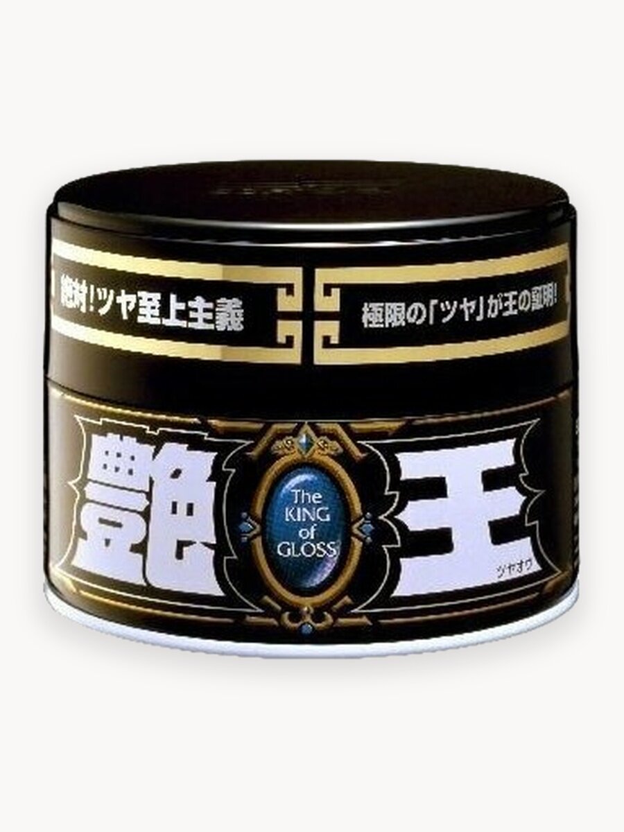 Полироль для кузова усиление блеска Soft99 The King of Gloss для темных, 300 гр арт. 00177