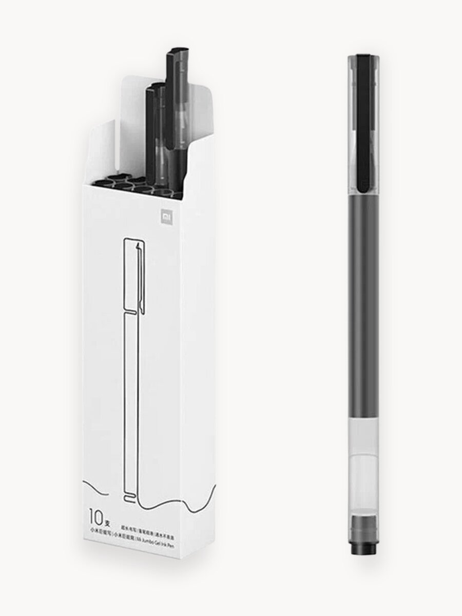 Xiaomi Набор гелевых ручек Mi Jumbo Gel Ink Pen 10шт (MJZXB02WC)