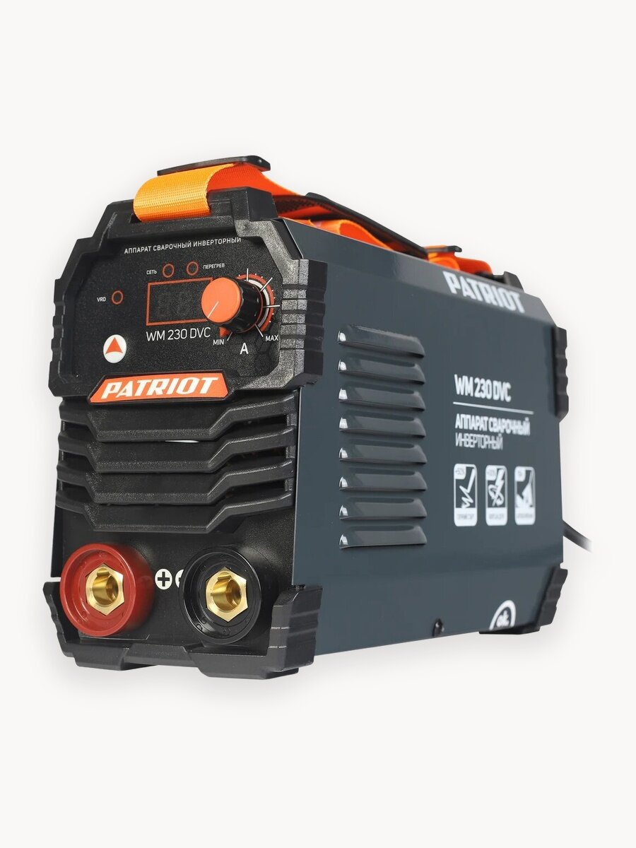 Сварочный инверторный аппарат PATRIOT WM230DVC 605302024, для ручной дуговой сварки электродом