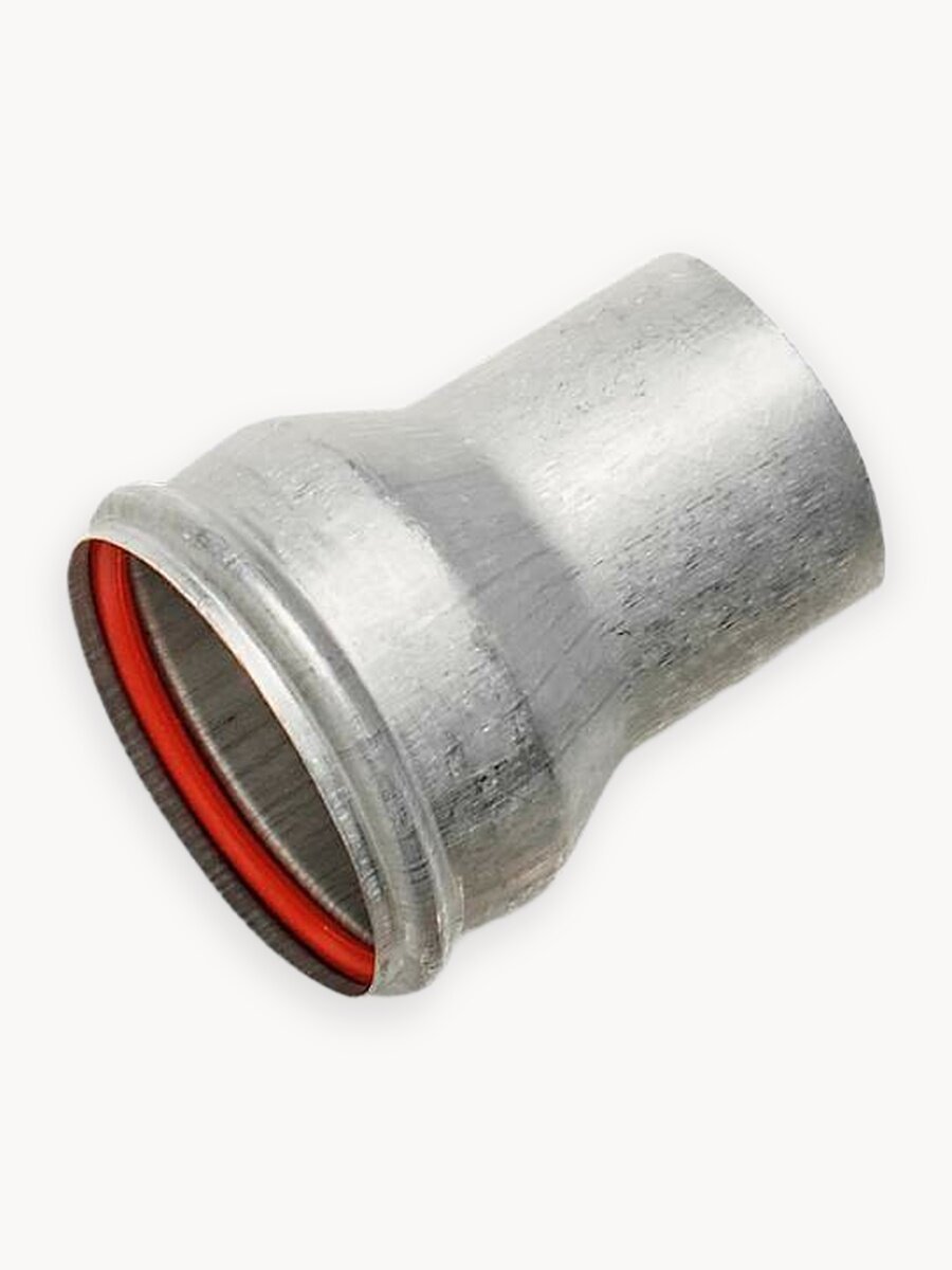 Адаптер переходник Navien BCSA 0521 (60/75 мм)нар-вн для коаксиального дымохода сталь Белый