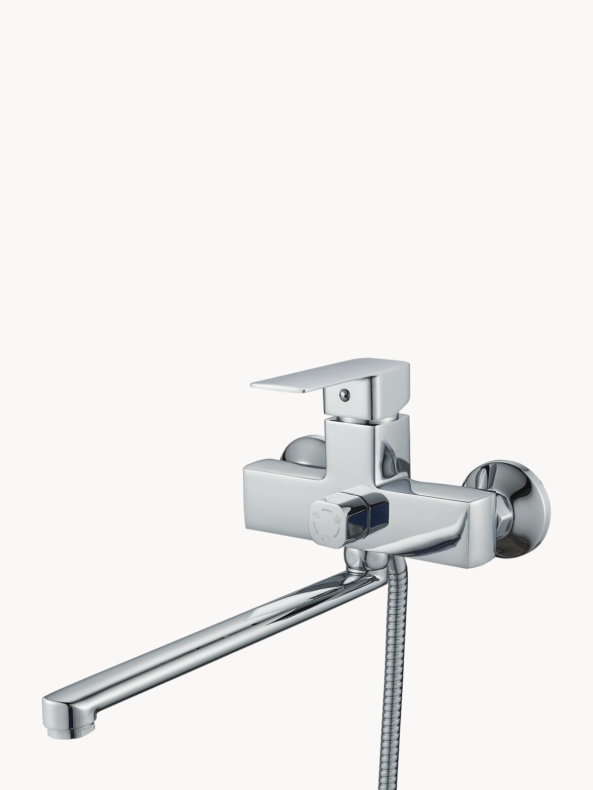 Смеситель для ванны с длинным изливом, хром A1063