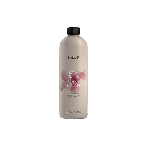 Окислитель универсальный 1,8% Lakmé Color Developer 6v 1000мл