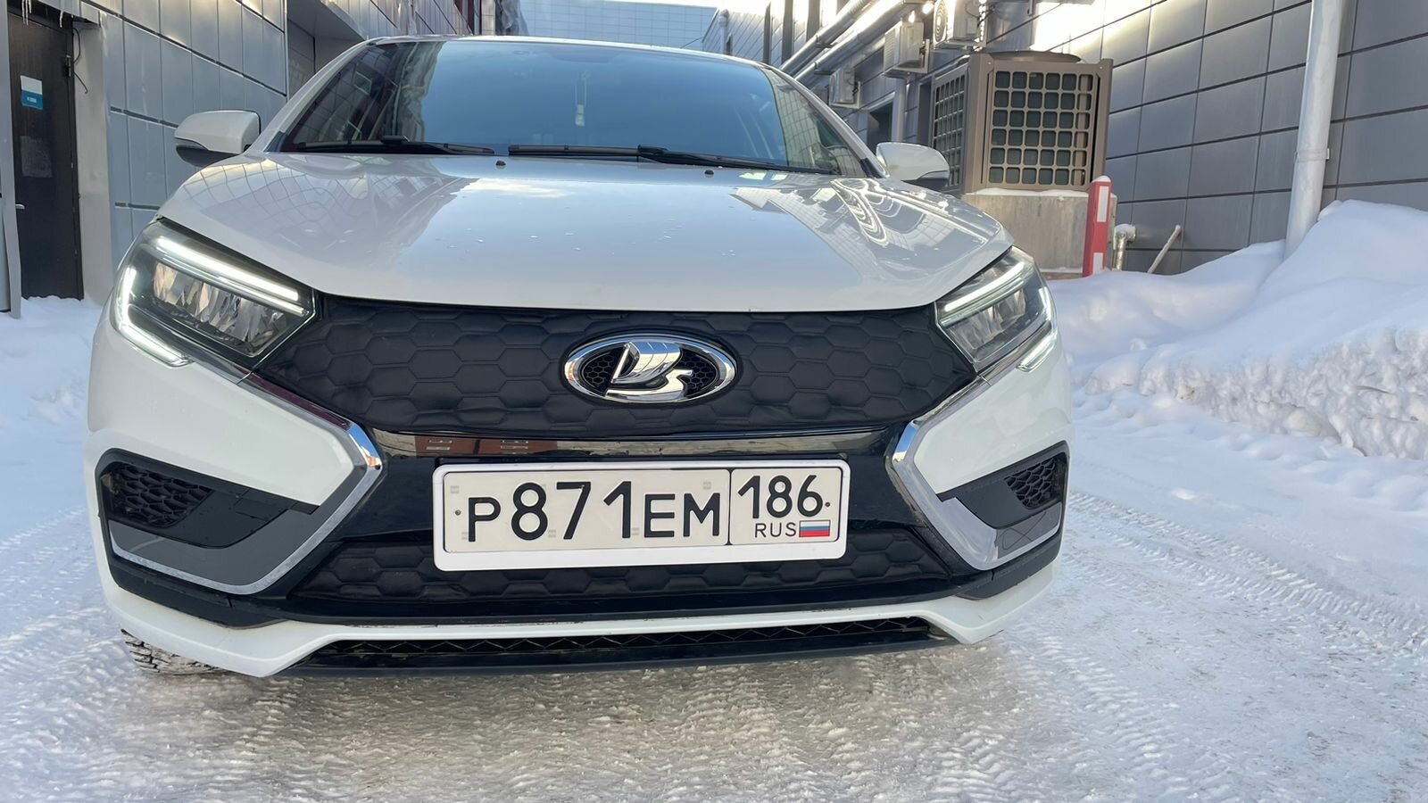 Утеплитель радиатора и бампера для Lada (ВАЗ) Vesta (2022) Лада Веста NG