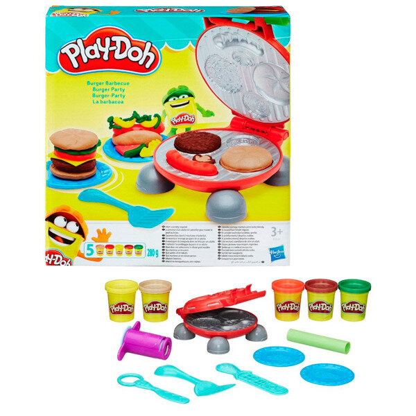 Масса для лепки Play-Doh Бургер барбекю (B5521)