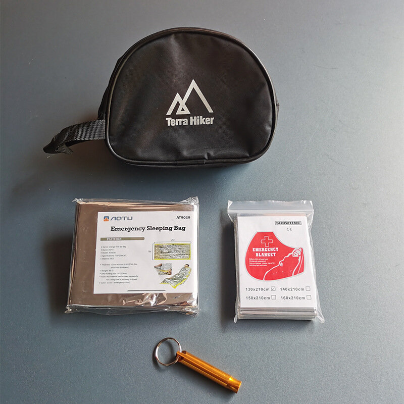 Набор аварийных одеял, спасательное одеяло, термоизоляционное одеяло, аварийное одеяло для выживания, спальный мешок, палатка, снаряжение для выживания на природе
