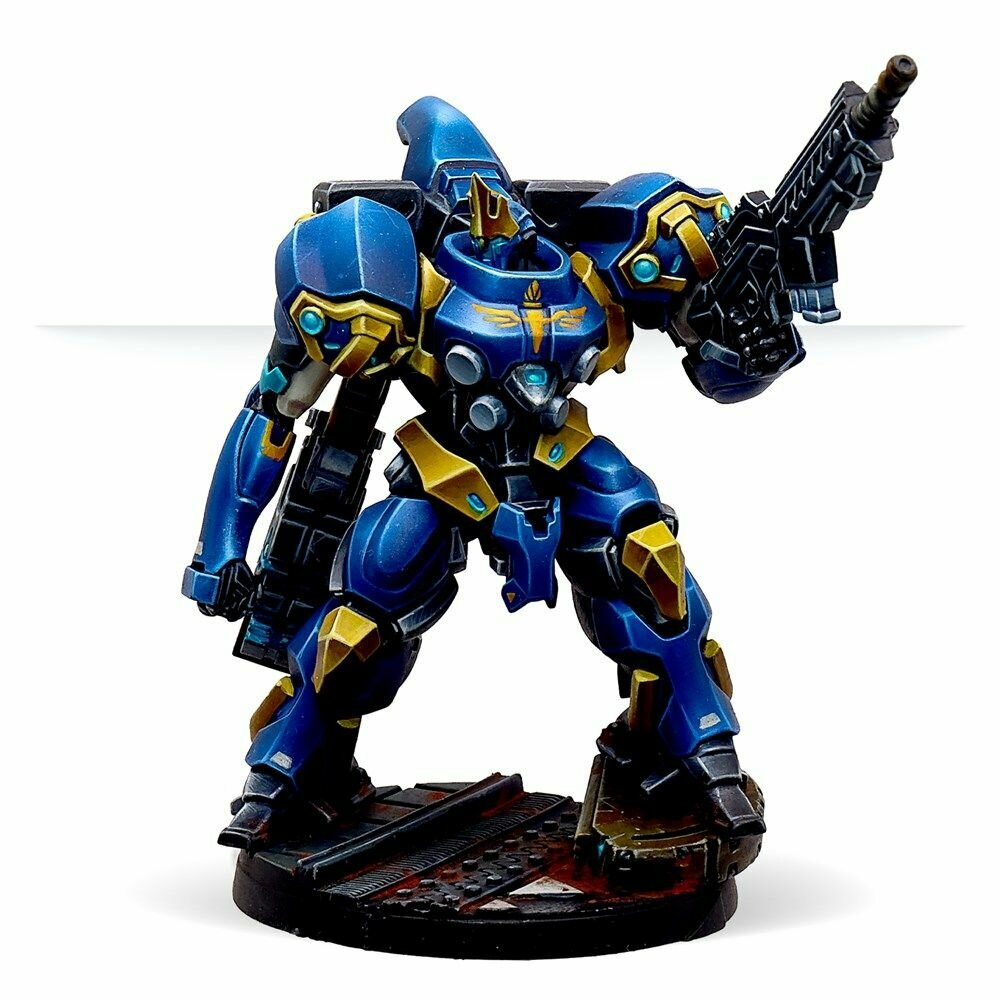 Набор миниатюр Infinity Wreckers, Fire Recon Armored Squad (TAG Pack) (O-12)