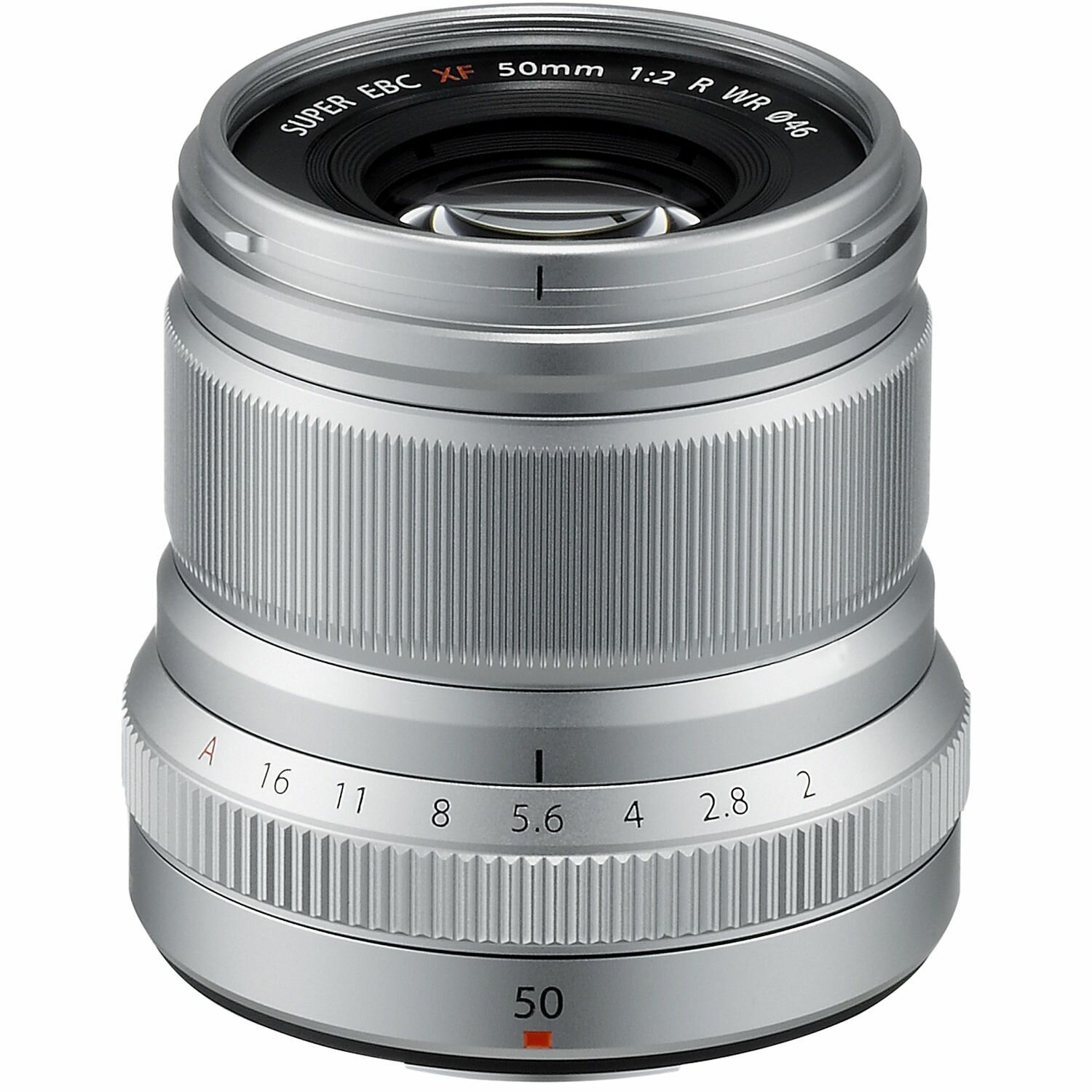 Объектив FUJIFILM XF 50 MM F2. O R WR SILVER