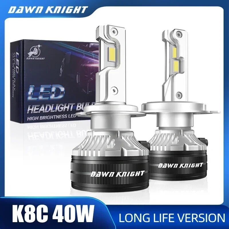 Светодиодные лампы DAWNKNIGHT K8C 40W, 9006/HB4, 4300K