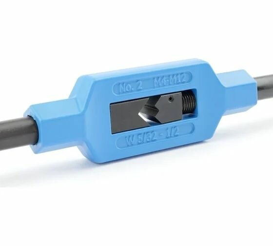 Метчикодержатель GSR DIN 1814 N 0 M1-M8 L130 мм Silver B08800020 — фото 1