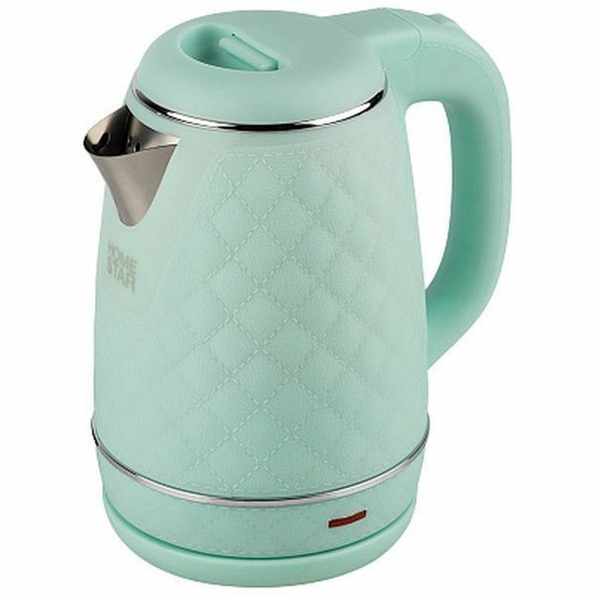 Чайник 1,7 л, зеленый, двойной корпус Homestar HS-1007