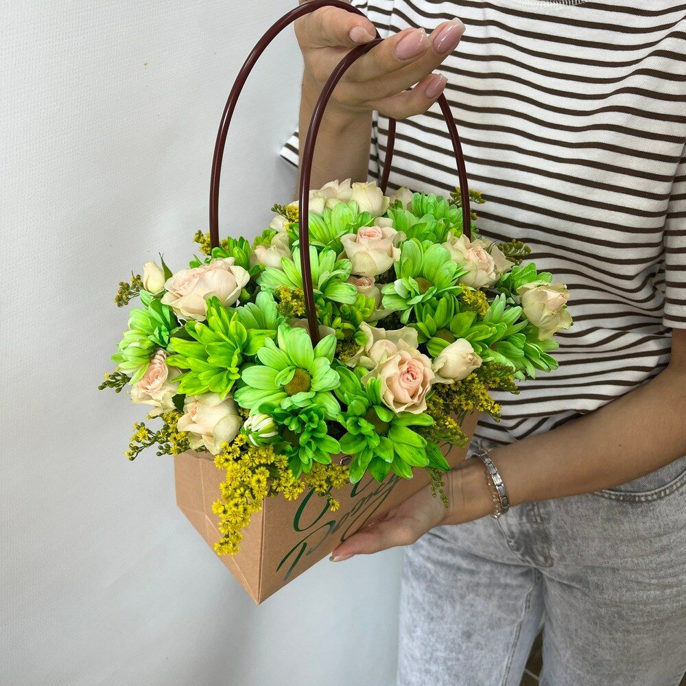 Авторский букет 45 - С Днём рождения