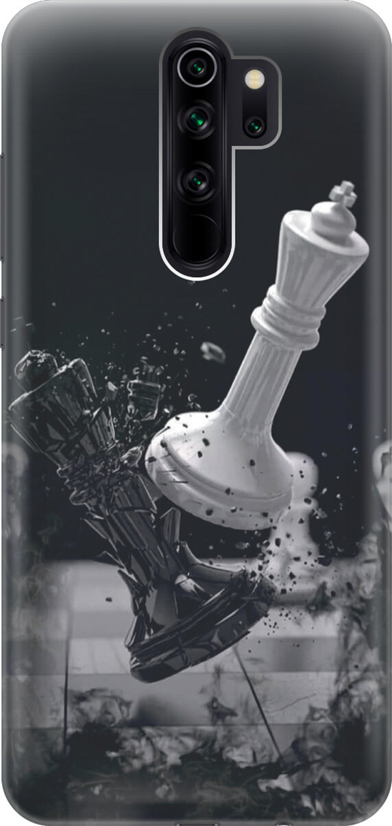 Силиконовый чехол Шах и мат на Xiaomi Redmi Note 8 Pro / Сяоми Редми Ноут 8 Про