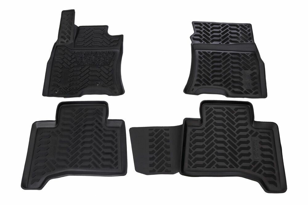 Коврики в салон модельные (высокий борт, 3D с подпятником) Aileron для Toyota Land Cruiser Prado J120 2002-2009