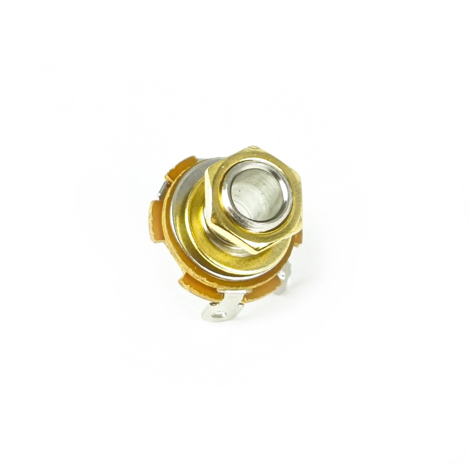 Разъем Jack 1/4" Paxphil JC12, моно, золото