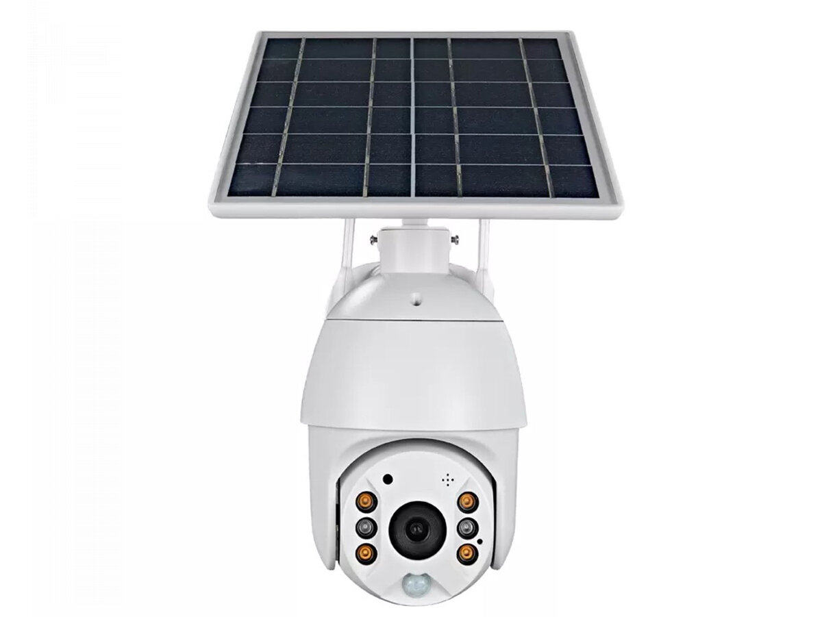 Wi-Fi Линк Solar S-11 (P2002711S) - Уличная поворотная Wi-Fi камера с солнечной батареей, камера уличная солнечных батарей, камера с солнечной бата
