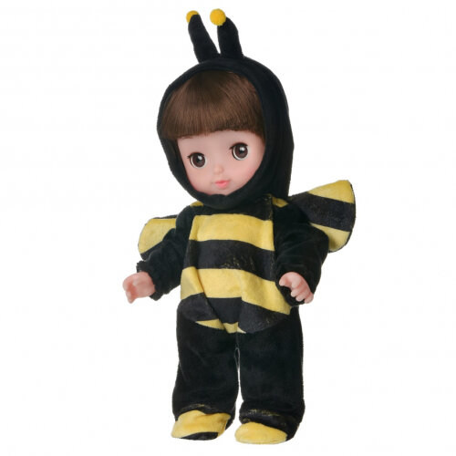 Пупс Junfa WJ-35123 Сute Baby Пчелка с бутылочкой 24 см