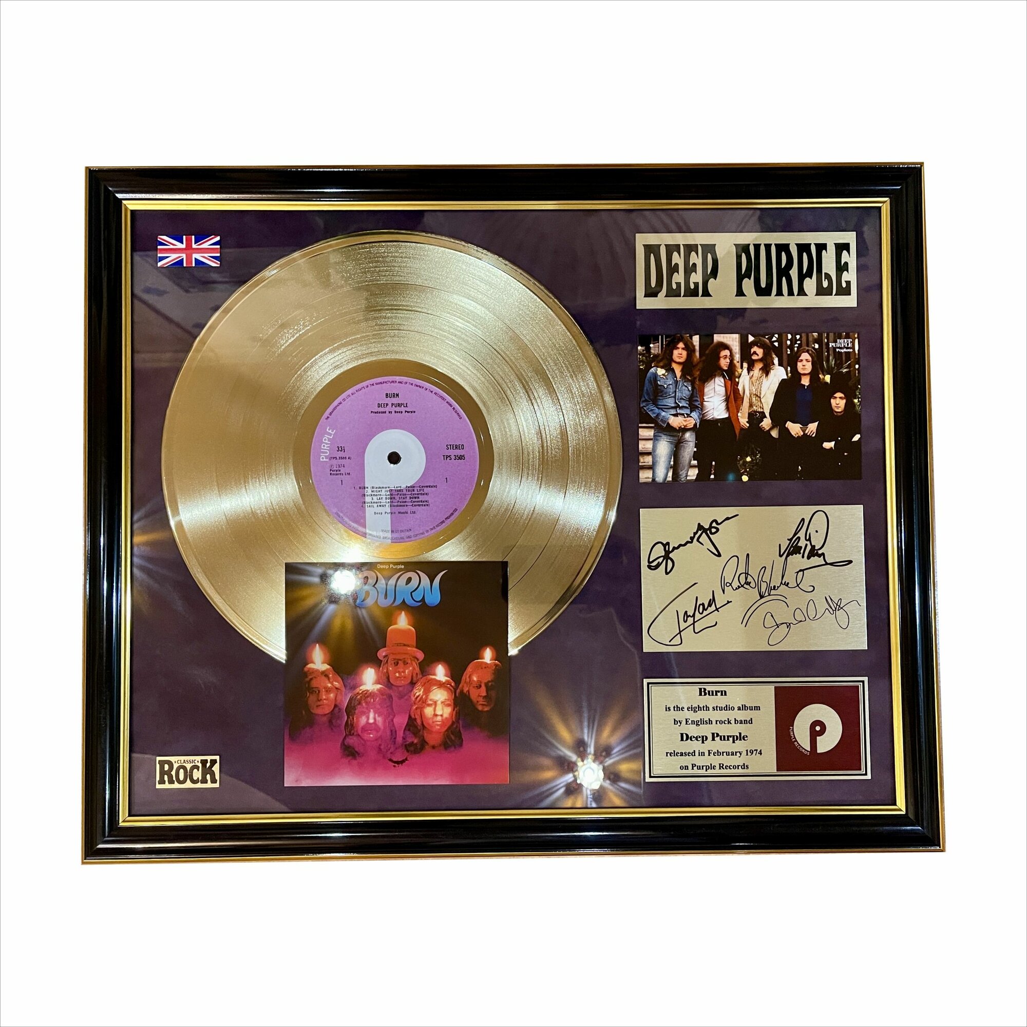 Картина Deep Purple Burn