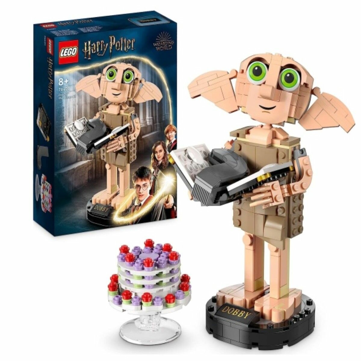 76421 Пластиковый Конструктор LEGO Harry Potter 76421 Dobby the House-Elf Добби домашний эльф