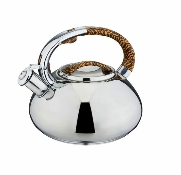 Чайник Hoffmann 5533-1 HM, 3л, нержавеющая сталь, со свистком