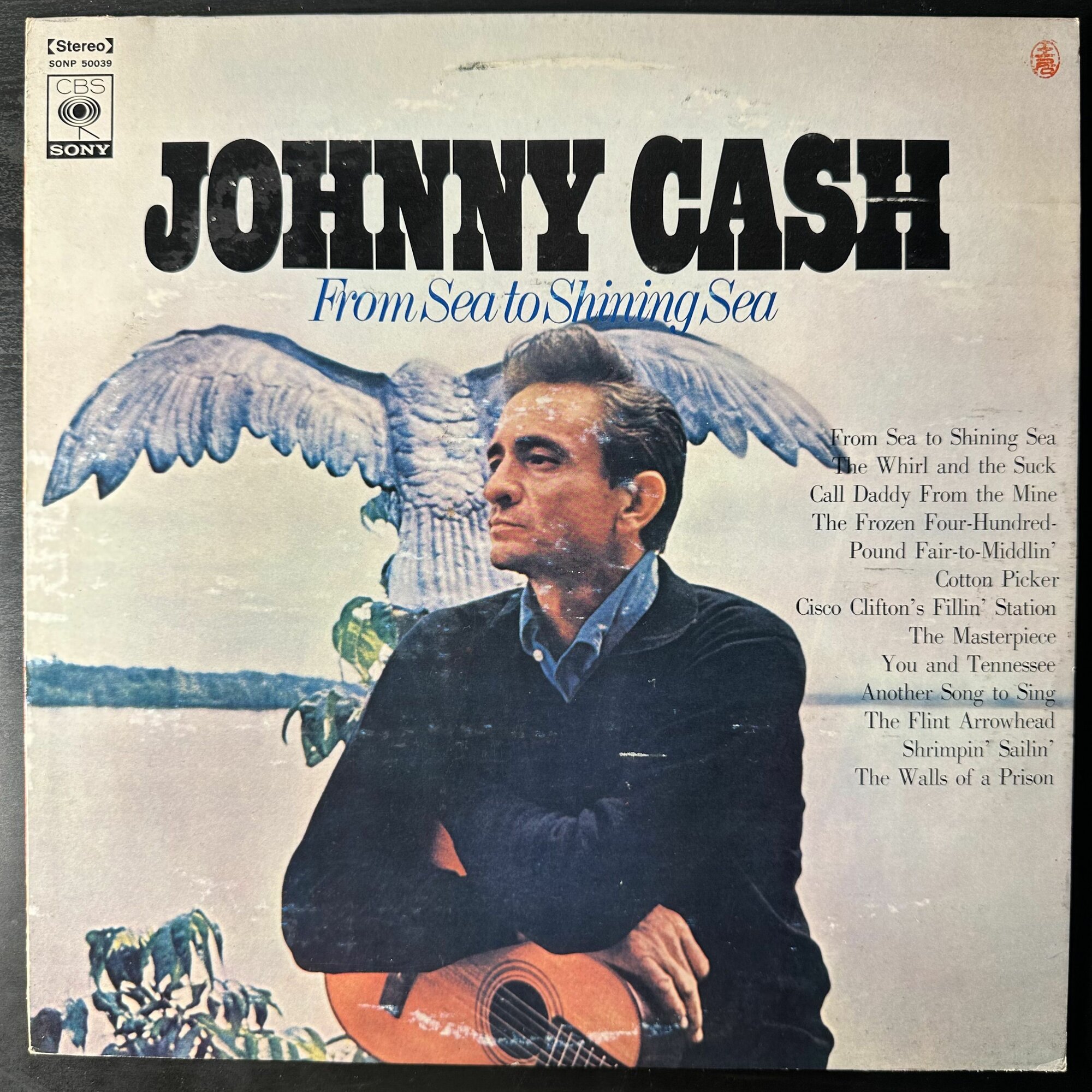 Виниловая пластинка Johnny Cash - From Sea To Shining Sea (Япония 1968г.) Promo