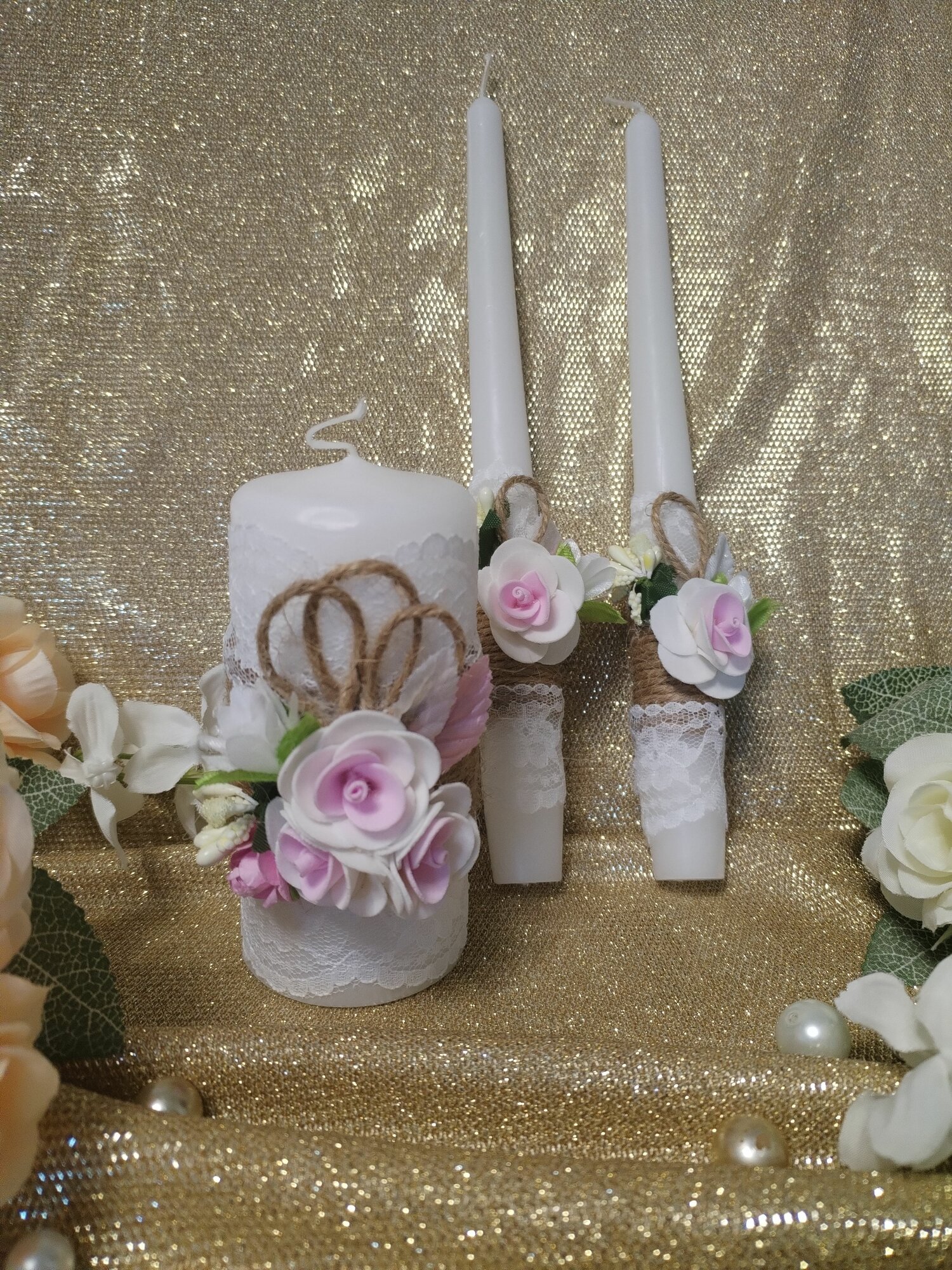 Свадебные свечи