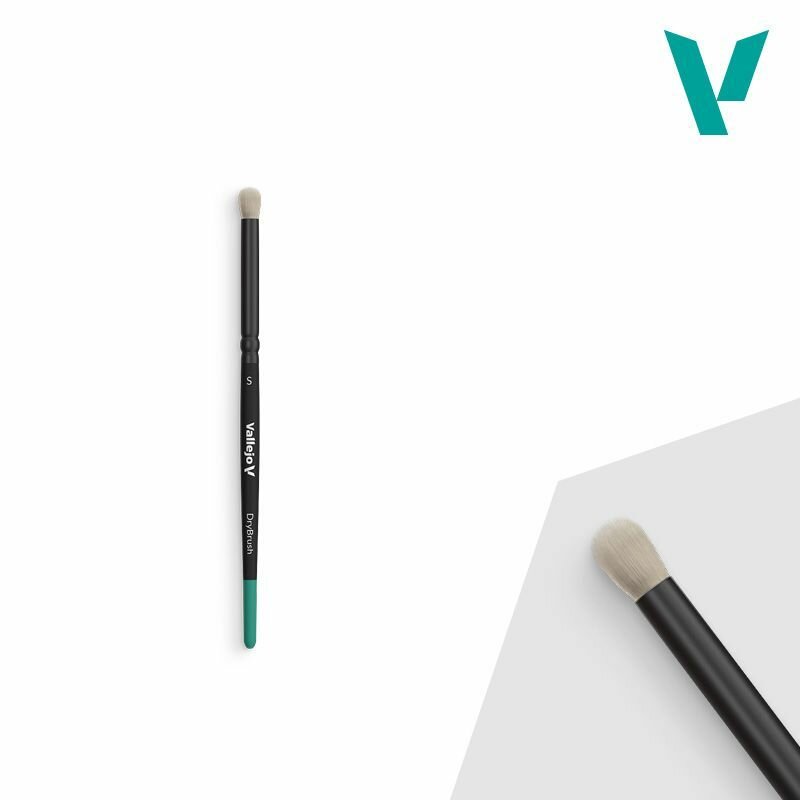 Кисточка Vallejo Natural Hair Dry Brush Small