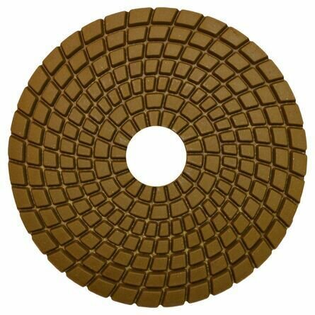 Диск полировальный эластичный PREMIUM W ALMIR (с водяным охлаждением) 125 мм, зерно 400