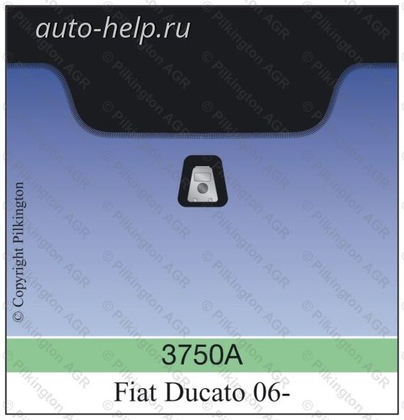 FYG FIAT Лобовое VIN Молдинг solar