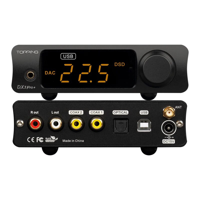 TOPPING DX3 Pro+ DAC Silver — фото 1