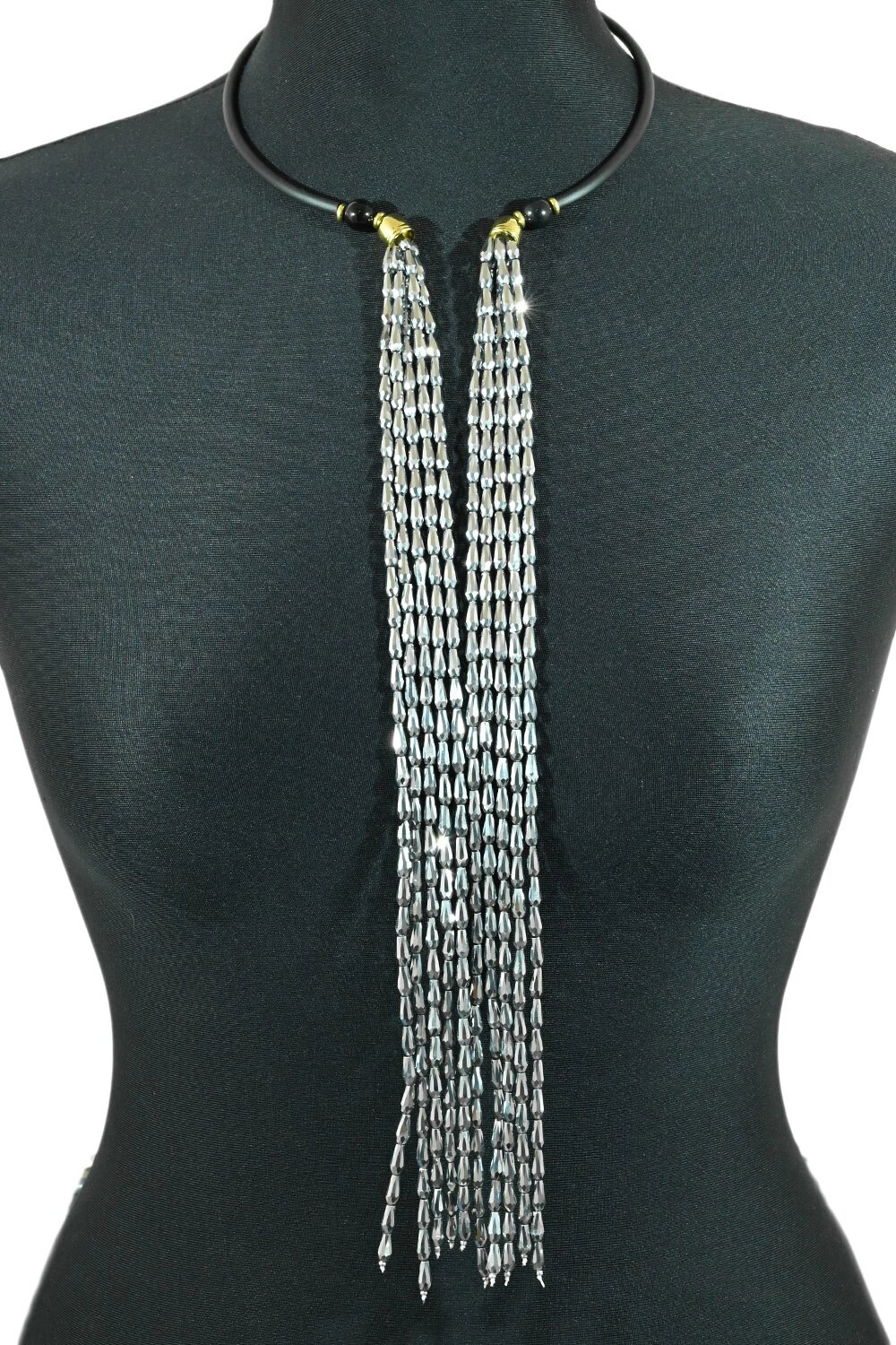 Колье, циркон