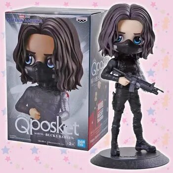 Фигурка Q Posket Marvel Мстители Бакки Барнс Bucky Barnes 14 см