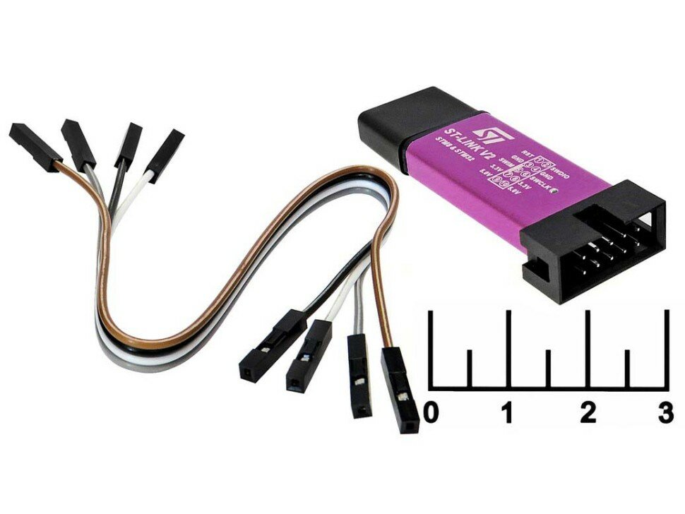 Программатор STM32 USB ST-Link V2