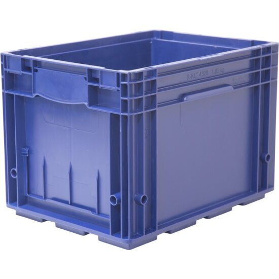 Ящик Тара п/п 396х297х280 R-KLT цв. синий