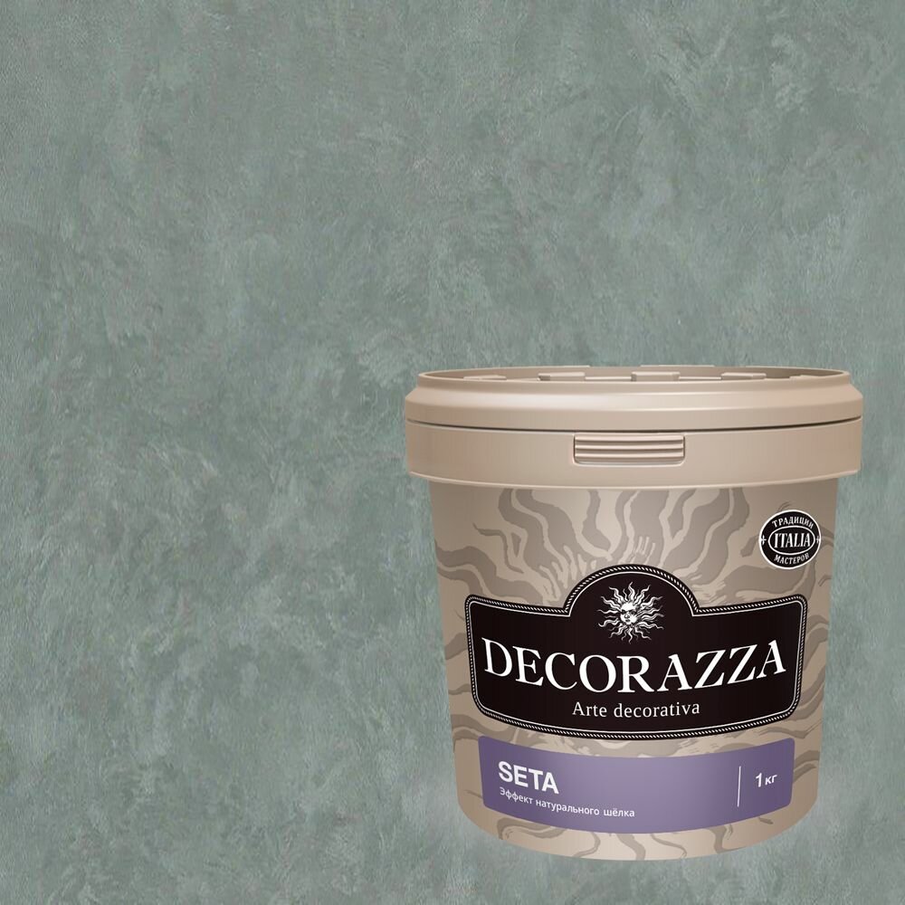 Декоративная штукатурка с эффектом натурального шелка Decorazza Seta (1кг) ST 11-121