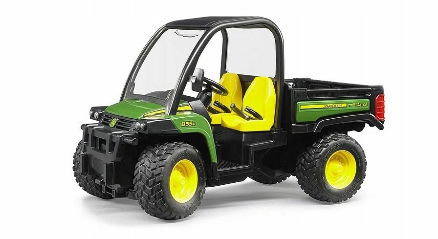 Игрушечный транспорт Bruder - Самосвал John Deere Gator 855D/ Коммунальный автомобиль - Брудер 02491